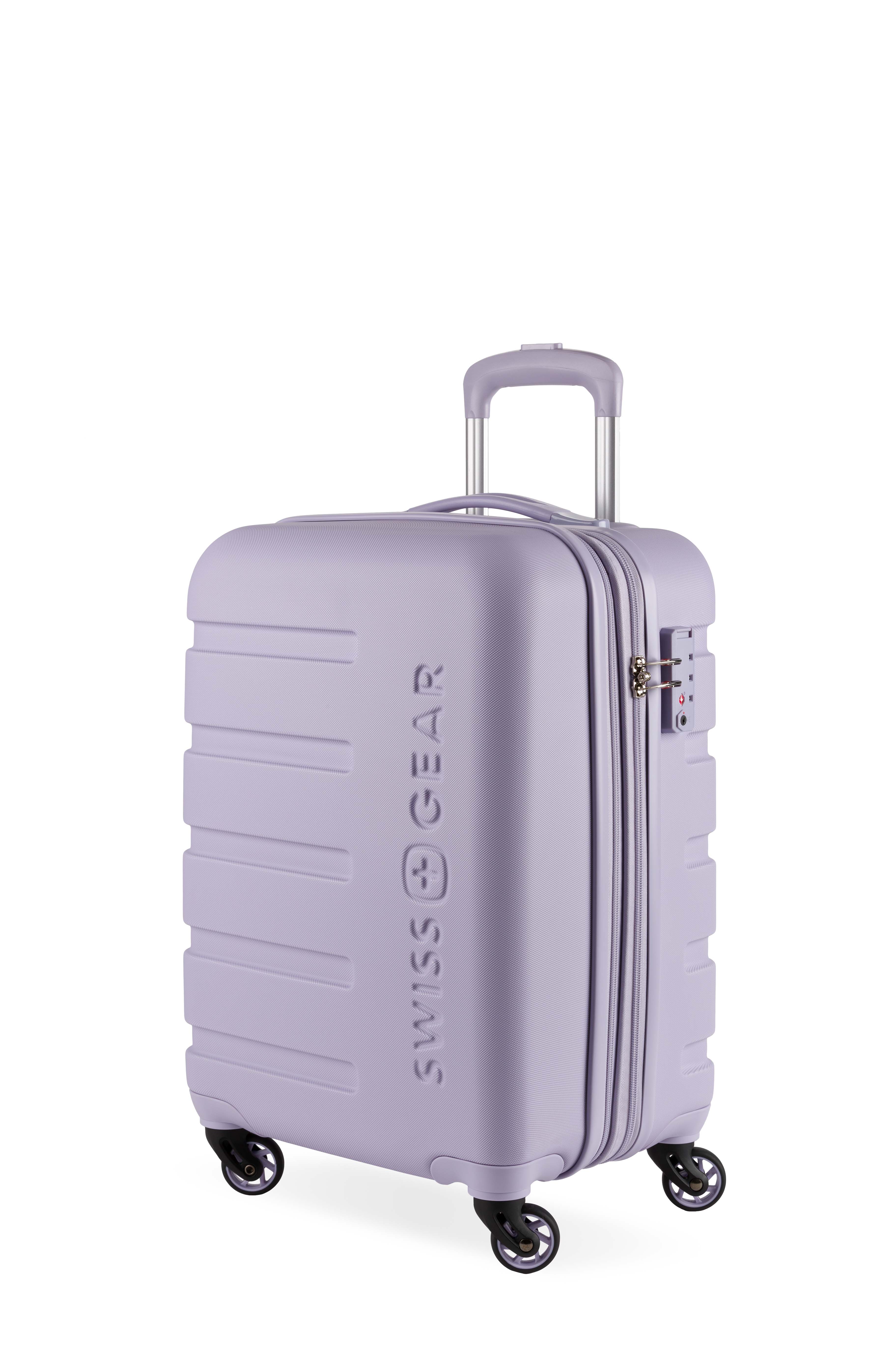 SWISSGEAR 7366 Signature 18 inch Expandable Carry On Hardside Spinner Luggage - Evening Haze ...